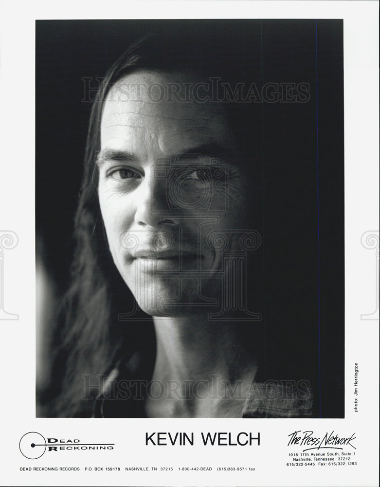 Press Photo Kevin Welch Musician - Historic Images