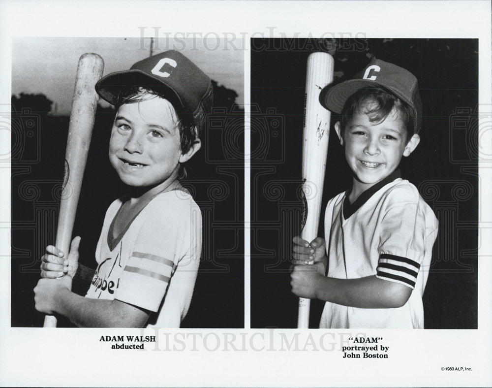 1983 Press Photo Adam Walsh Abducted John Boston as Adam in ADAM ...