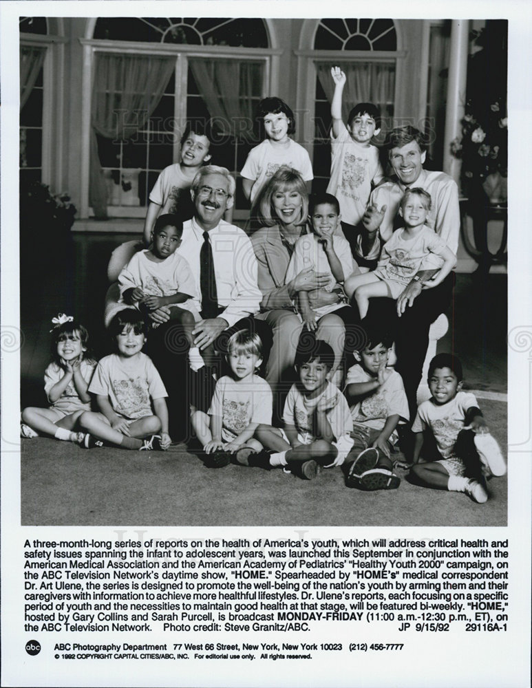 Home with Dr Art Ulene,Gary Collins & Sarah Purcell 1992 vintage promo ...