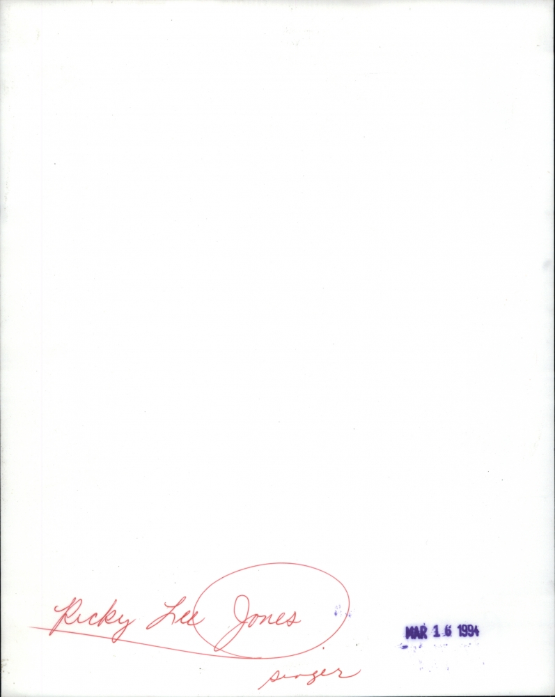 1944 Press Photo Rickie Lee Jones Singer Musician Mich - RRW94109 ...