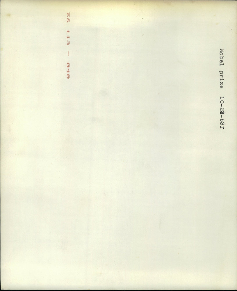 1953 Dr. Fritz Albert Lipmann Nobel Prize - Historic Images