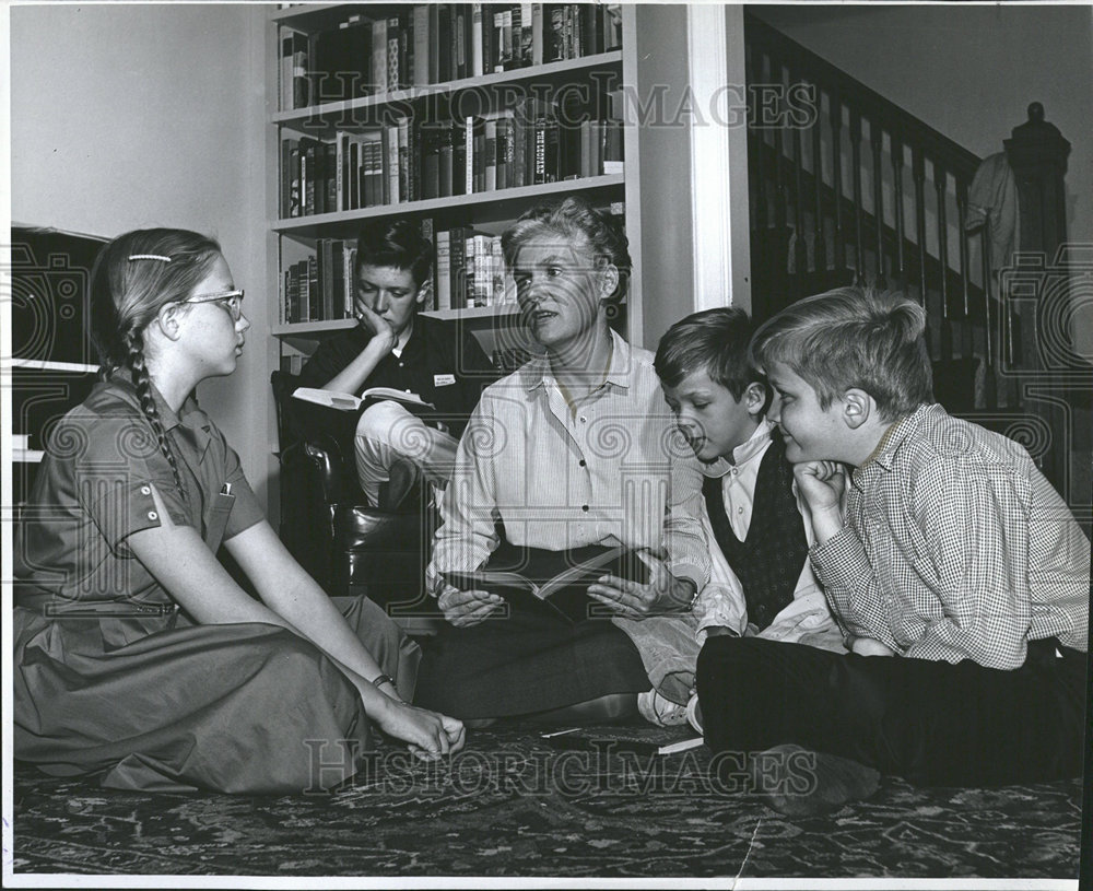 1961 Press Photo The Milo S. Ketchum family - Historic Images