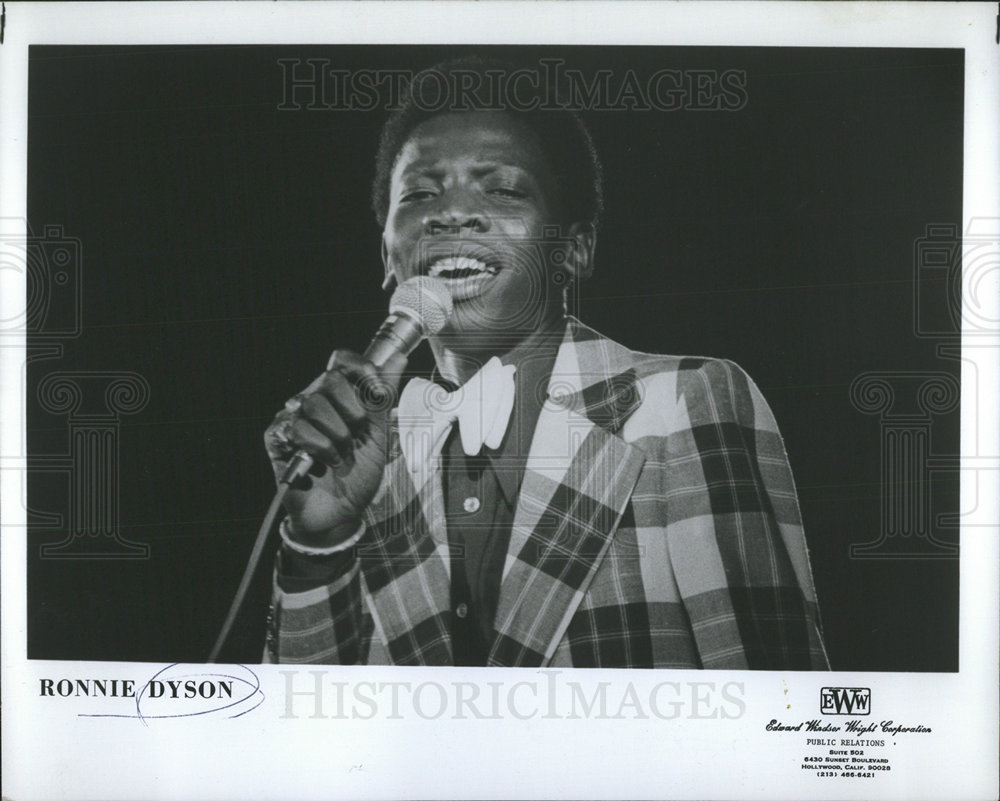 1973 Press Photo Ronnie Dyson,singer | Historic Images