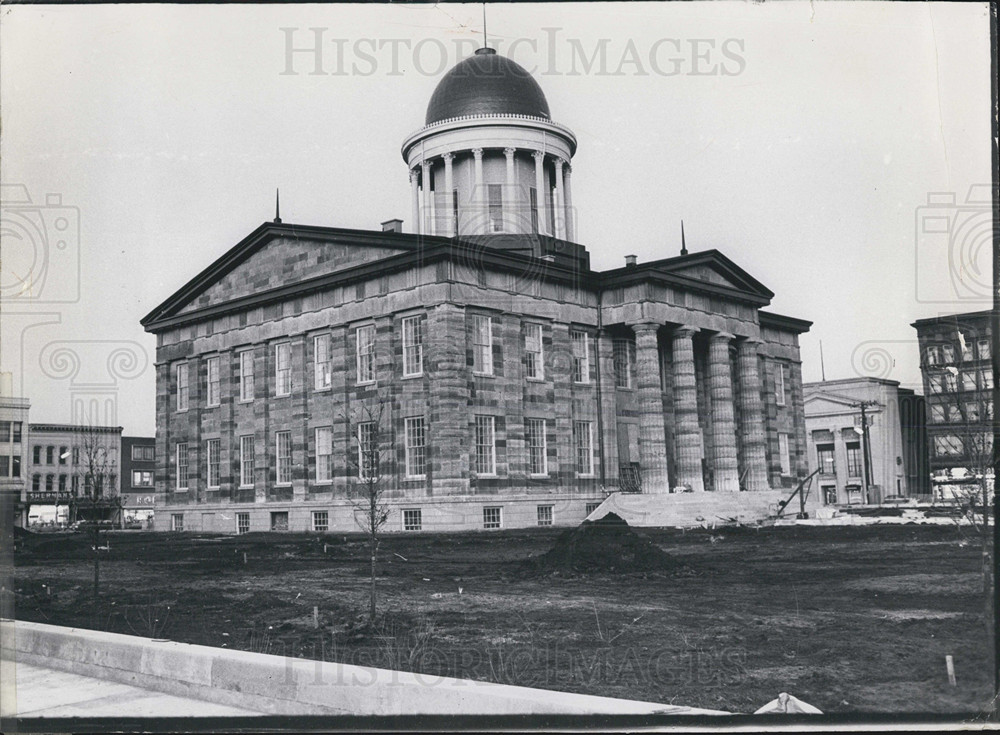 1970 Press Photo Sangamon county Courthouse remodeled Illinois ...