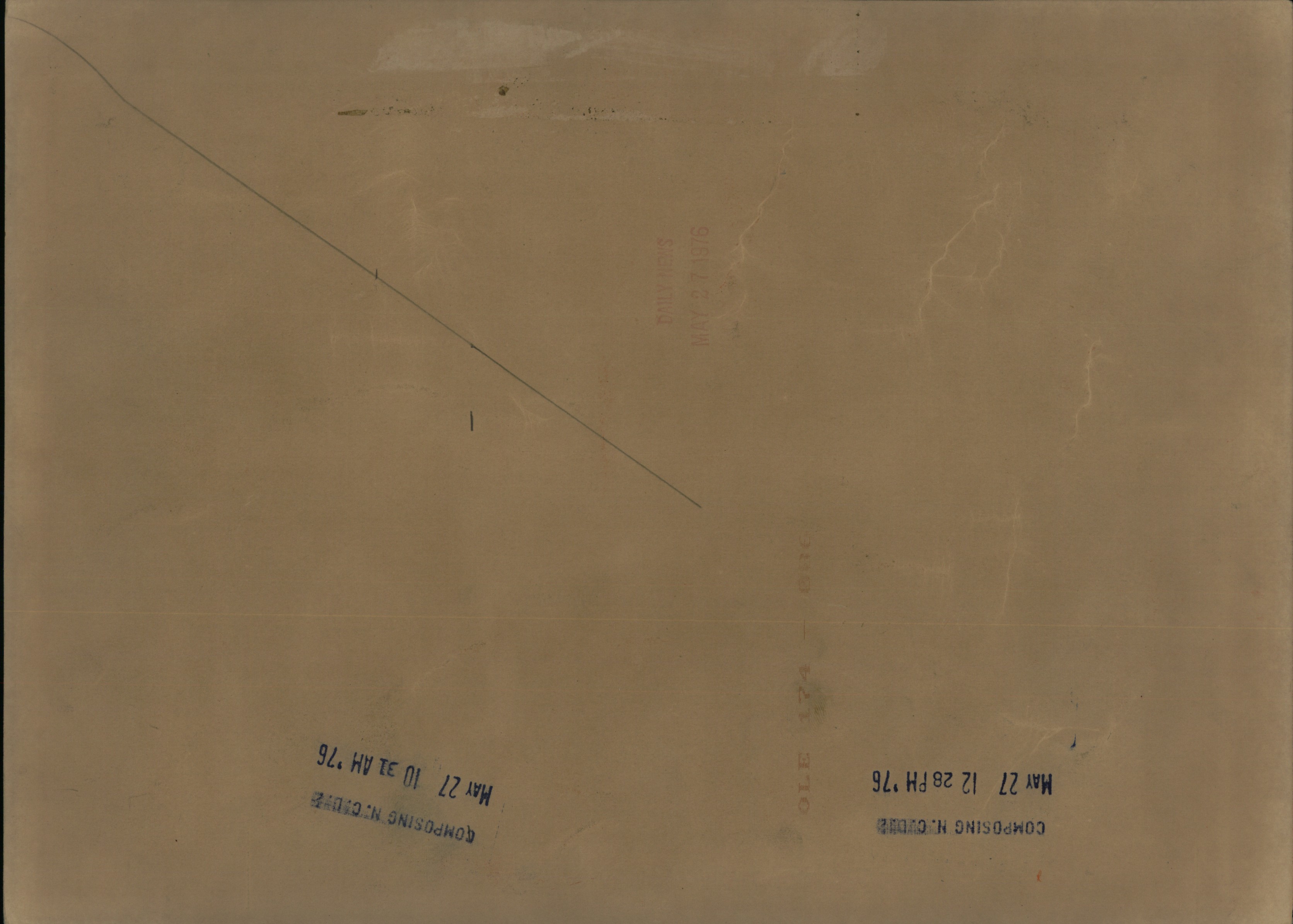 Elizabeth Ray Holds drawing of Rep. Wayne L. Hays 1976 Vintage Press ...