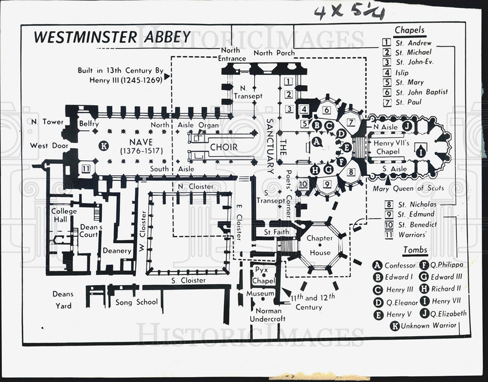 Westminster Abbey Floor Plan | Viewfloor.co