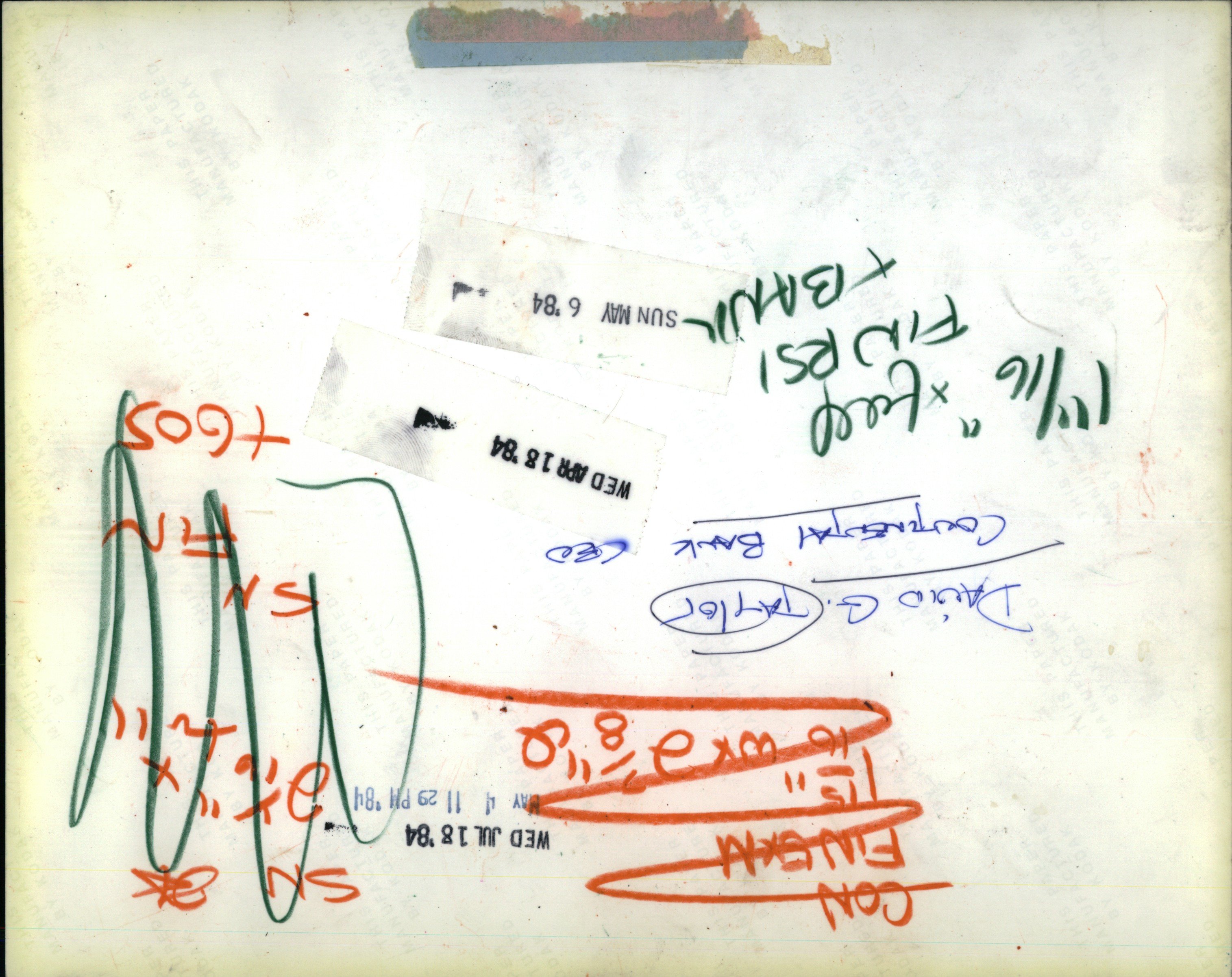 David G. Taylor Continental Bank Ceo 1984 Vintage Press Photo Print ...