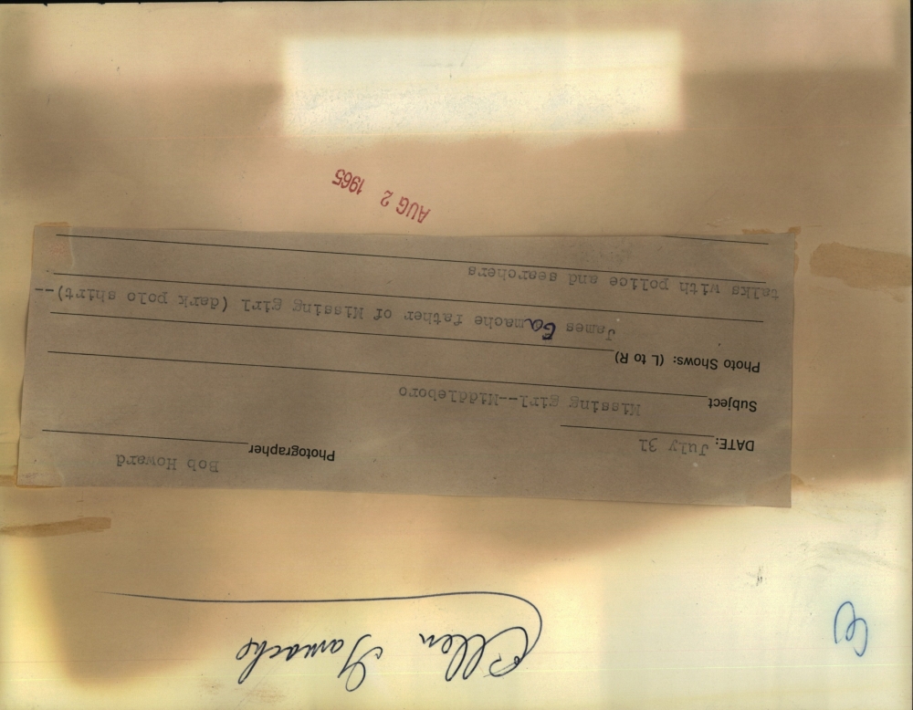 1965 James Gamache Father Of Missing Girl Speaks With Police - Historic ...