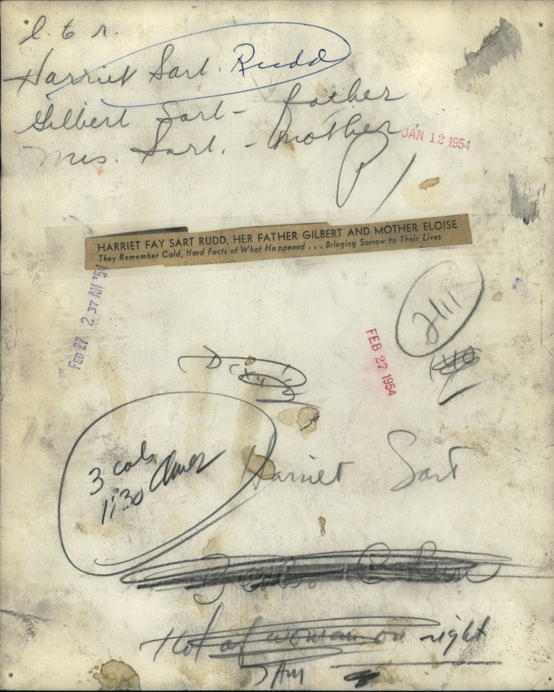 Harriet Fay Sart Rudd Gilbert Eloise Family 1954 Vintage Press Photo ...