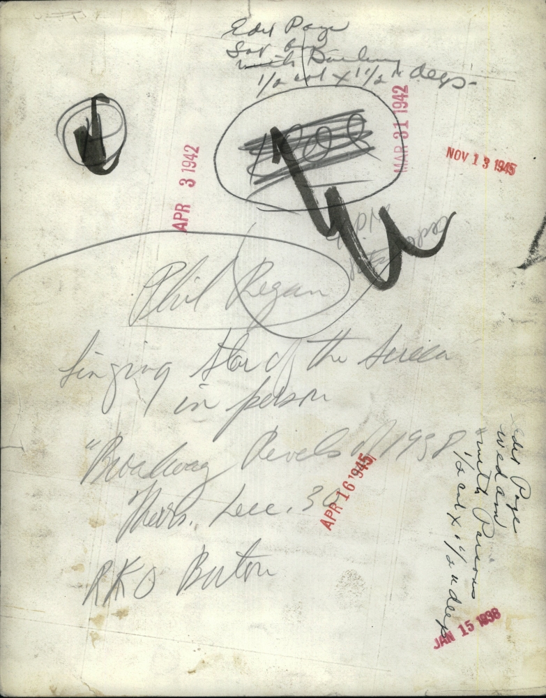 Singer Phil Regan 1938 Vintage Press Photo Print - Historic Images