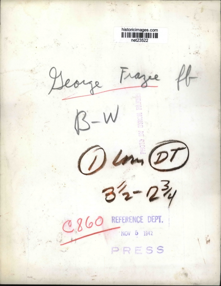 1942 Press Photo George Frazee of BW football team - net23522 ...