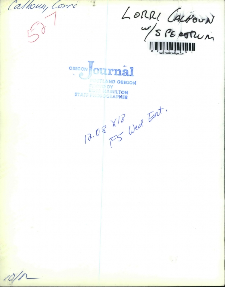 1972 Press Photo Lorri Calhoun - Historic Images