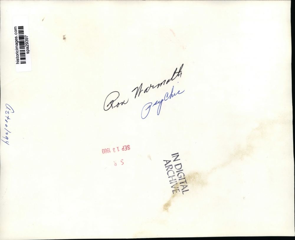 1980 Press Photo Psychic Ron Warmoth - spa29397 - Historic Images