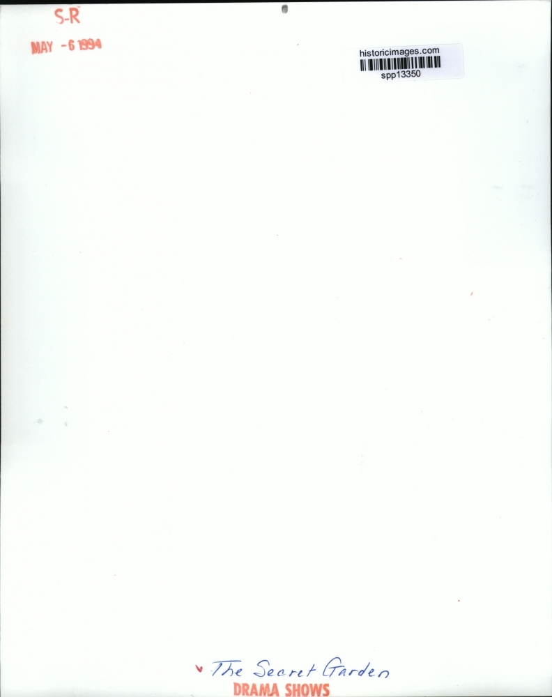 1994 Press Photo Lydia Ooghe and Romain Fruge in The Secret Garden ...