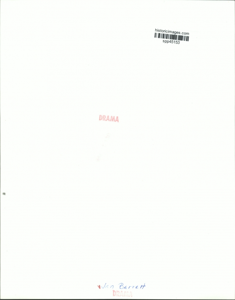 Press Photo Actress Jan Barrett - spp45153 - Historic Images